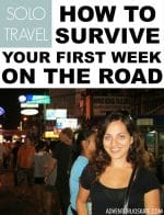 How To Survive Your First Week on the Road - Adventurous Kate