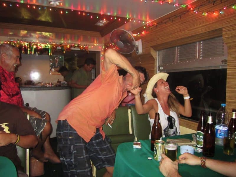A Night on a Thai Party Train - Adventurous Kate