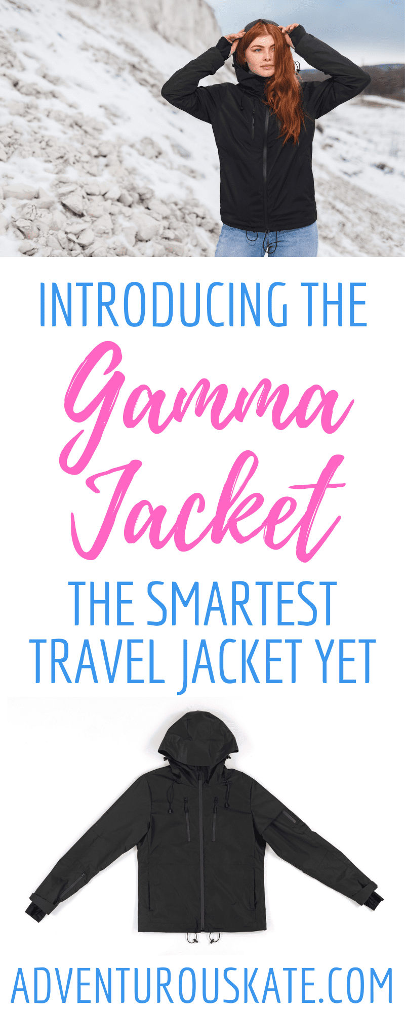 Introducing Gamma, the Smartest Travel Jacket Yet - Adventurous Kate